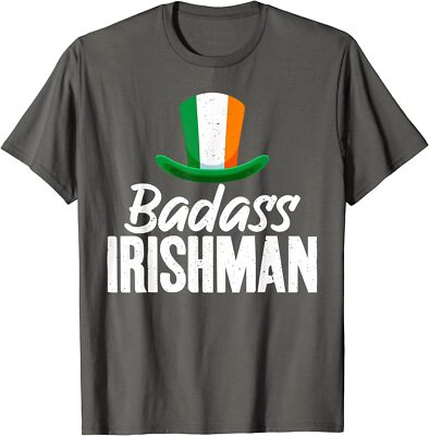 Irish Badass Irishman Irish Dwarf Hat Gift Unisex T-Shirt | eBay