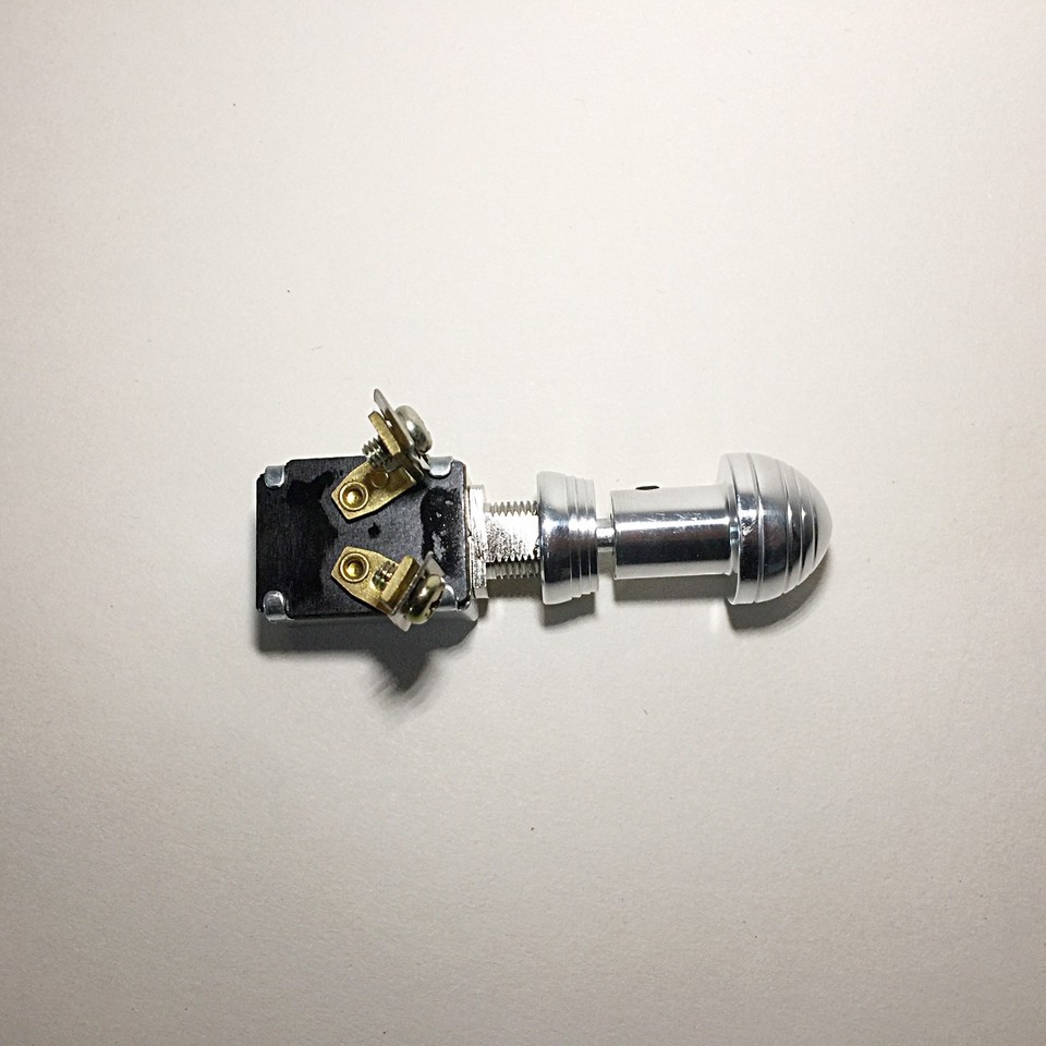 Custom, Hot Rod Horn Switch- 40's Ford Style Knob/Bezel - Push Switch ...