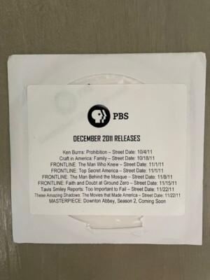 PBS December 2011 Releases DVD - PROMO | eBay