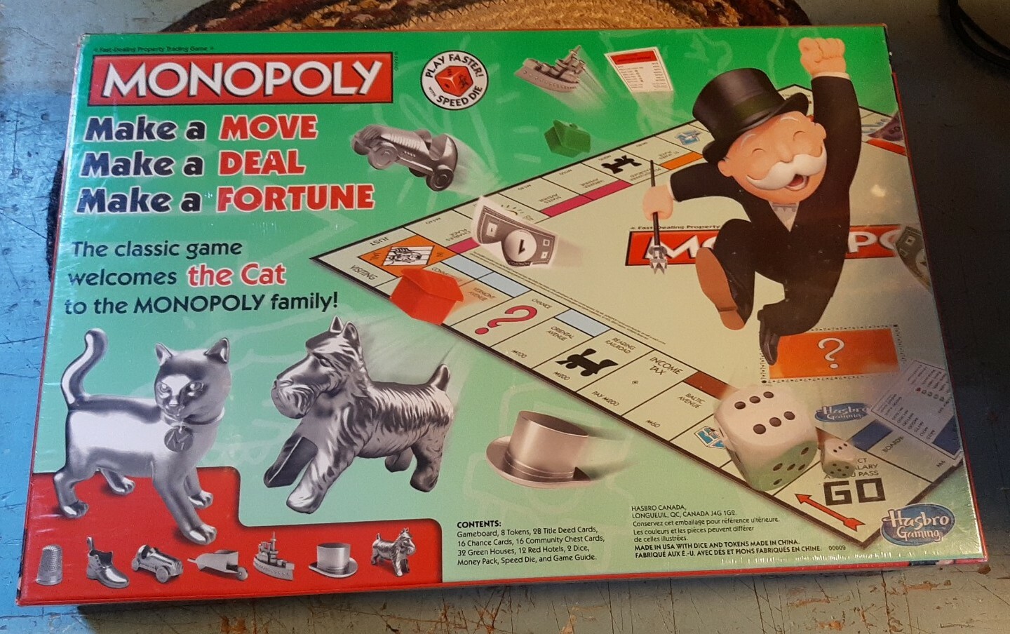 Monopoly Special Cat Edition 2013 Hasbro New Board Game Classic Sealed monopoly-special-cat-edition-2013-hasbro-new-board-game-classic-sealed