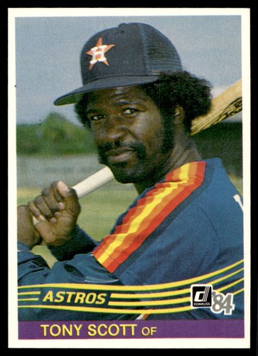 1984 Donruss 527 Tony Scott Houston Astros Baseball Card | eBay