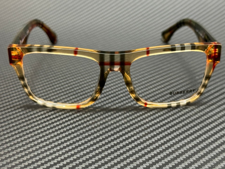 BURBERRY BE2411 4122 Vintage Check Men's 55 mm Eyeglasses | eBay