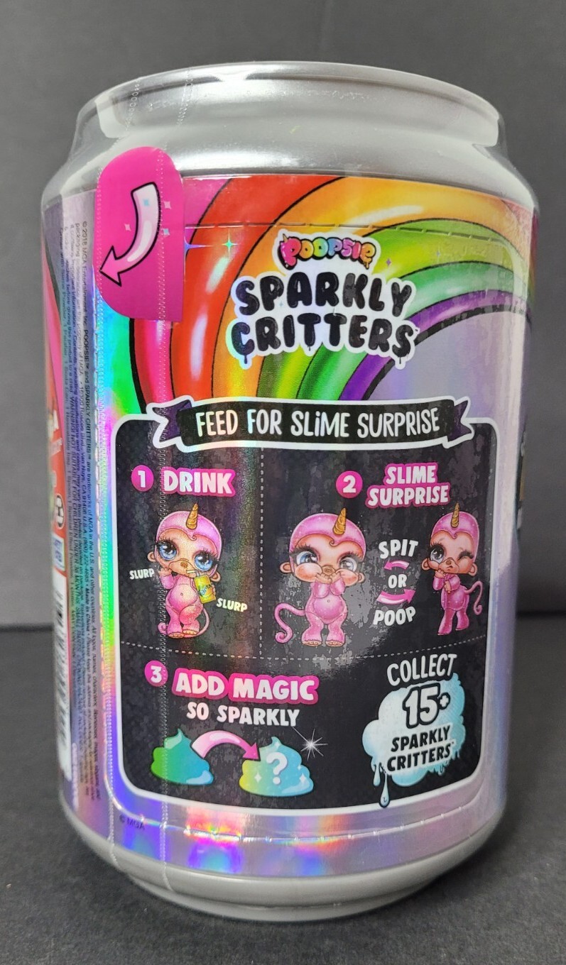 Poopsie Sparkly Critters That Magically Poop Or Spit Slime Original ...