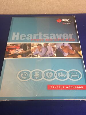 Heartsaver First Aid CPR AED Student Workbook by American Heart ...