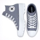 Converse Chuck Taylor All Star Lugged Blue White Platform Shoes 571165C ...