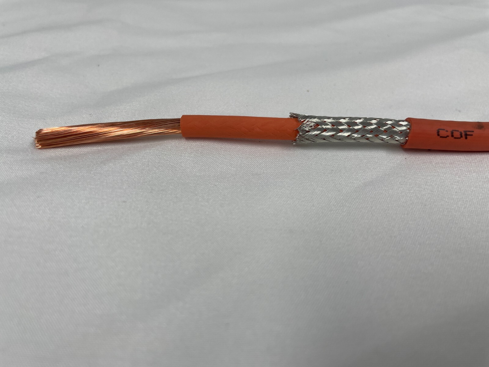 New 11 AWG Orange Shielded Copper Wire By the foot Prysmian Group ...