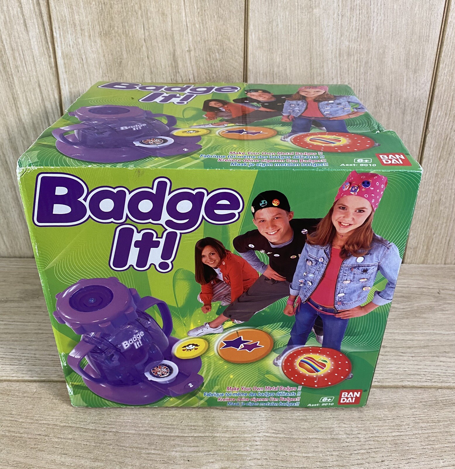 Bandai Badge It Maker Styles May Vary Office Gift for sale online | eBay