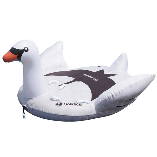 Solstice Swan Waterskiing Towable Inflatable Raft, 1-2 Persons ...