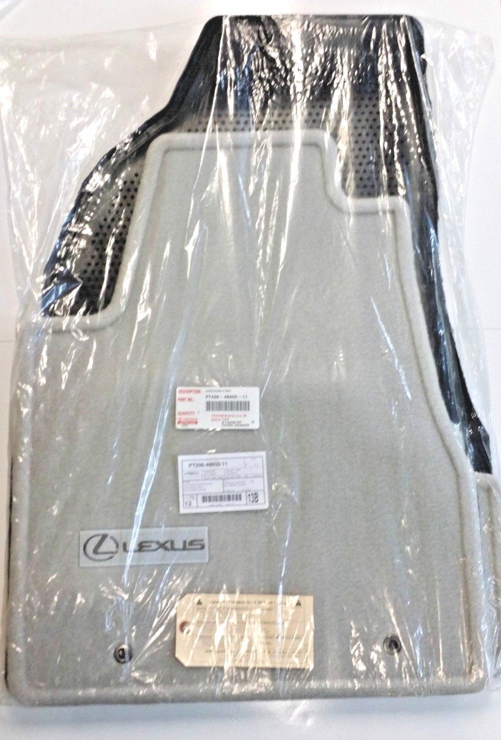 LEXUS OEM FACTORY FLOOR MAT SET 2006-2008 RX400H LIGHT GRAY | eBay