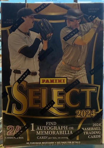 2024 Panini Select Baseball Blaster Box FACTORY SEALED 1 autograph or ...