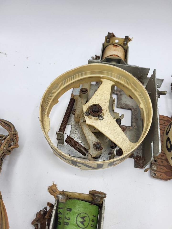 Vintage Pinball Arcade Machine Game Score Reels Wheels Parts AS IS ...