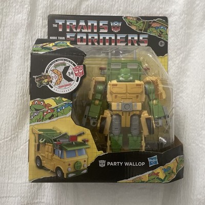 Transformers x Teenage Mutant Ninja Turtles Party Wallop Wagon SDCC ...