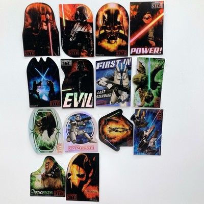 Star Wars Revenge of the Sith Lot of 14 Vending Machine Stickers 2005 ...