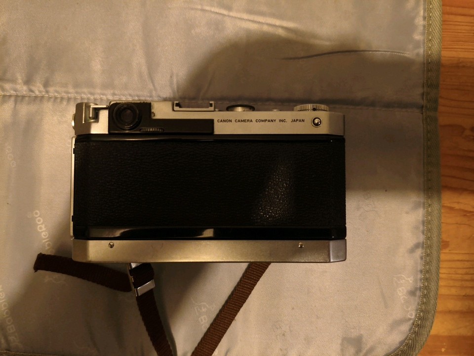 Canon Vt De Luxe Rangefinder 35mm Film Camera Vintage Chrome Leica ...