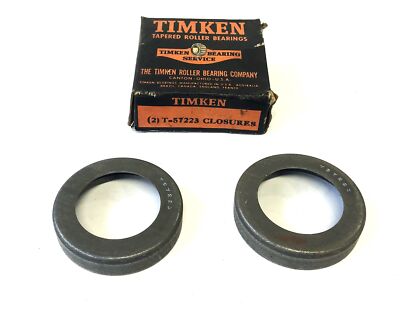 Timken 2 Piece Set Bearing End Cap Closure/Flinger T57223 NOS | eBay
