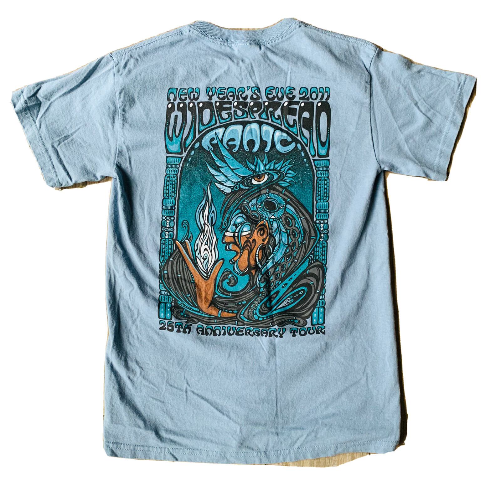 Widespread Panic Shirt 25th Anniversary Tour - 2011 S… - Gem