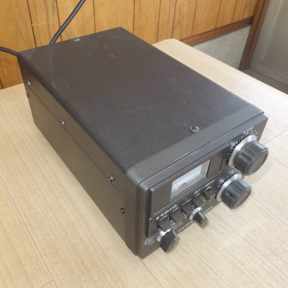 KENWOOD TRIO AT-180 HF ANTENNA TUNER Amateur Radio Tested Working | eBay