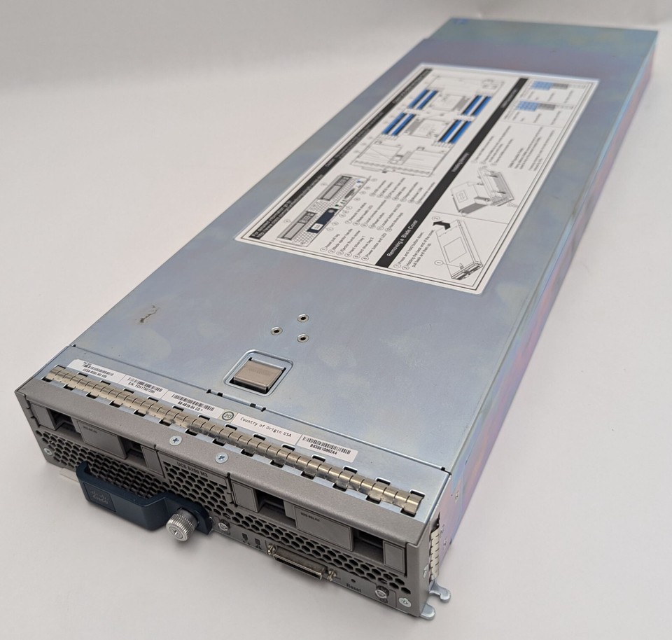 Cisco B200 M3 Blade Server UCSB-B200-M3 Dual Xeon E5-2697 v2 2.70GHz No ...