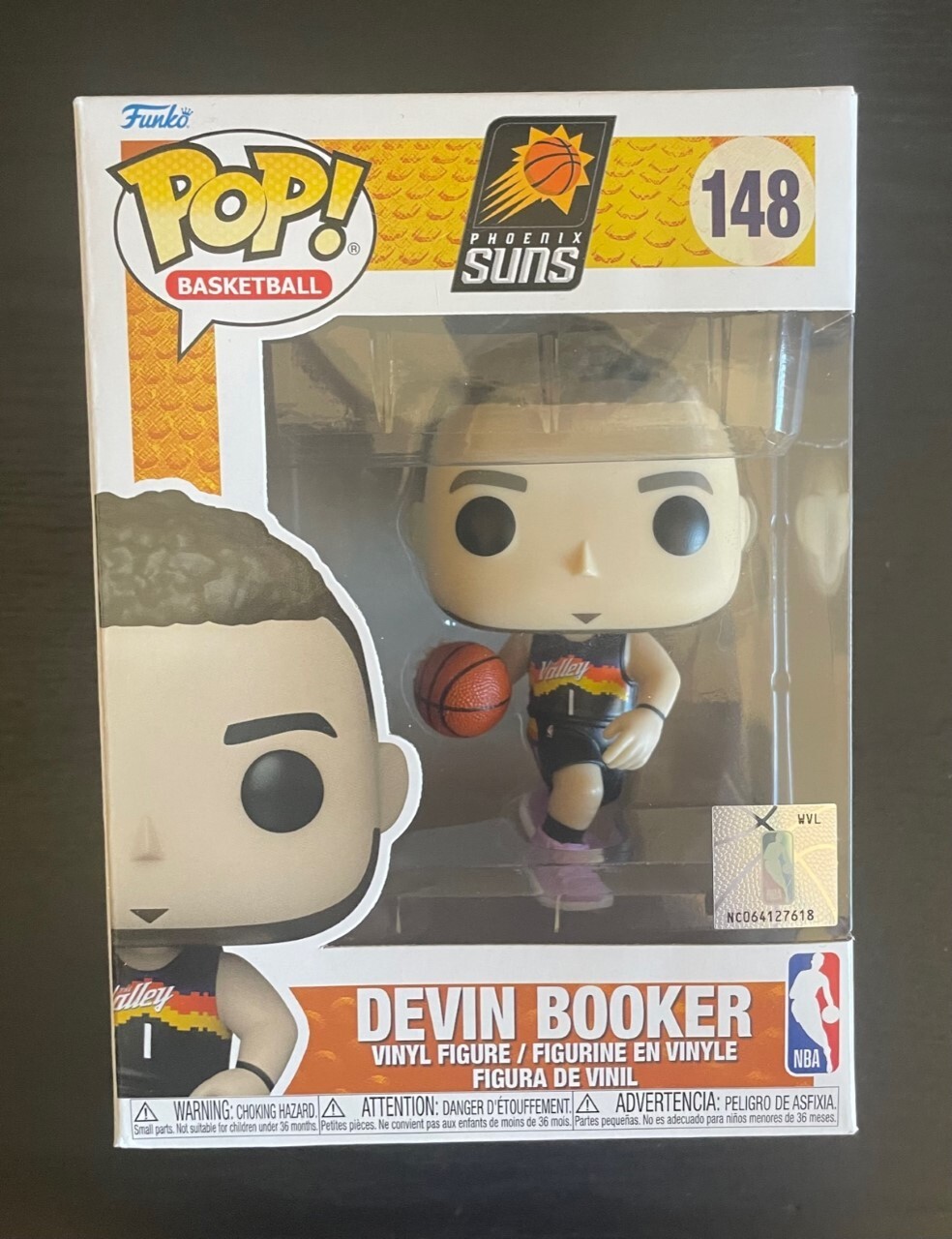 Funko POP Devin Booker City Edition #148 Phoenix Suns NBA Basketball ...