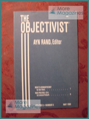 Ayn Rand THE OBJECTIVIST May 1969 Romanticism Leonard Peikoff | eBay