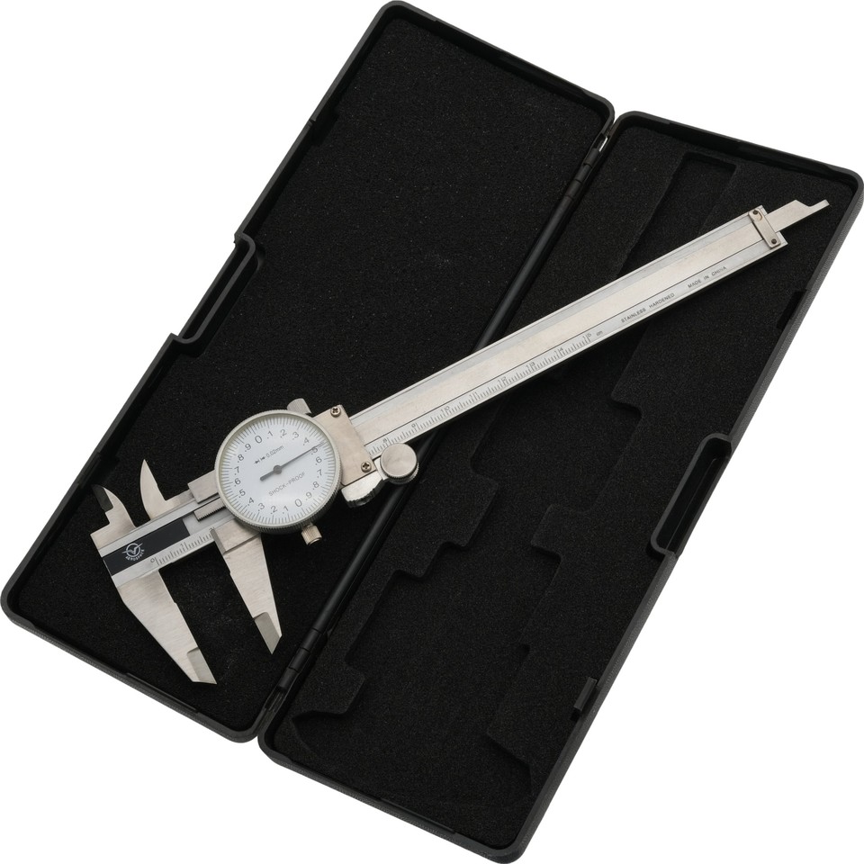 Metric Sliding Dial Caliper 15cm Sliding Precision Measuring Gauge ...