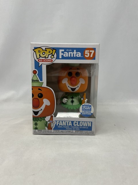 Funko Pop! Vinyl: Ad Icons - Fanta Clown - Funko Web (FW) (Exclusive ...