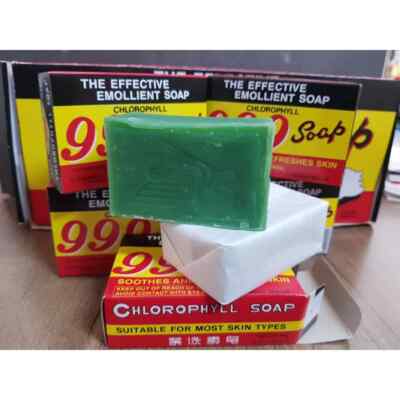 12 pcs/box - 999 Chlorophyll Soap 90g (For itchy Skin) | eBay