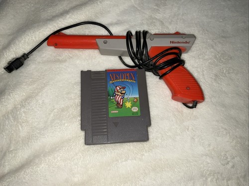 Nintendo Zapper Light Gun NES Orange & NES open Tournament Golf | eBay