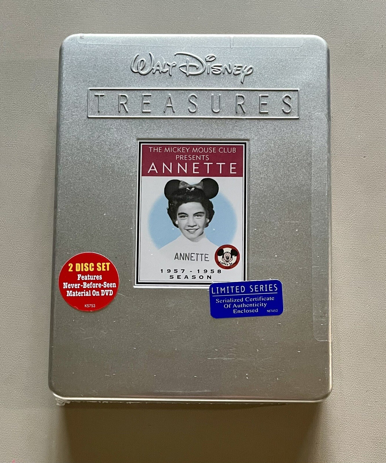 Walt Disney Treasures: Annette - 1957/1958 Season (DVD, 2008, Multidisc ...