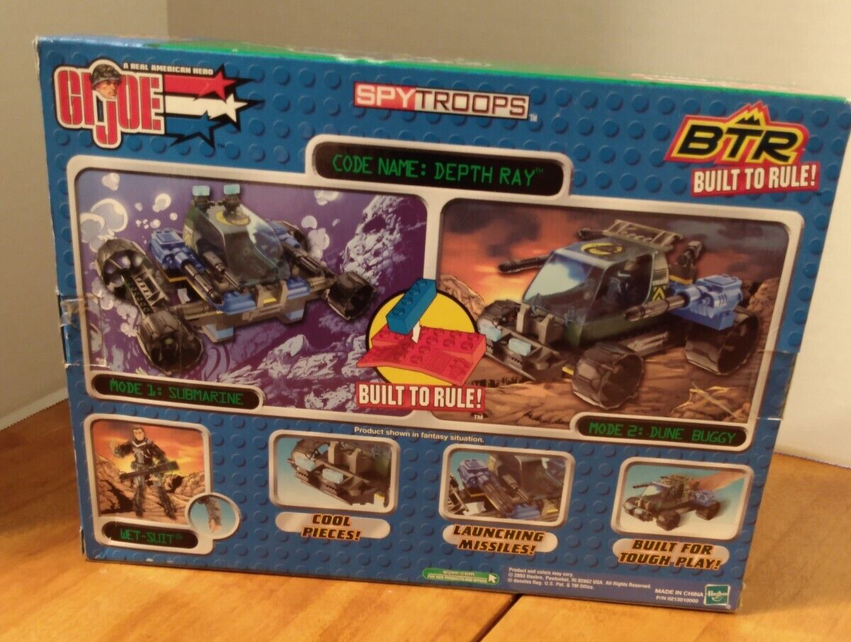 GI Joe vs. Cobra BTR 2003 Depth Ray w/ Wet Suit #6540 | eBay