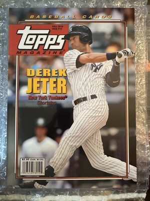 Topps Magazine Insert Poster Derek Jeter 11/99 | eBay