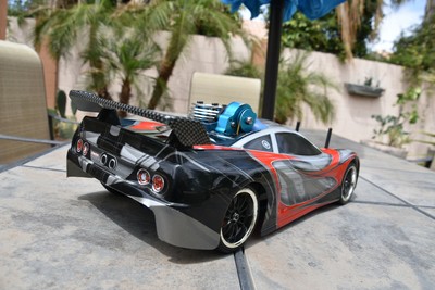 Traxxas Nitro 4-Tec SUPERCHARGED 3.3 Radio Controlled Car rb ...