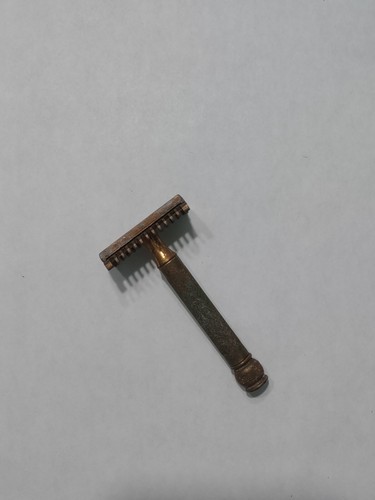 Vintage Brass Gillette Safety Razor Open Comb | eBay