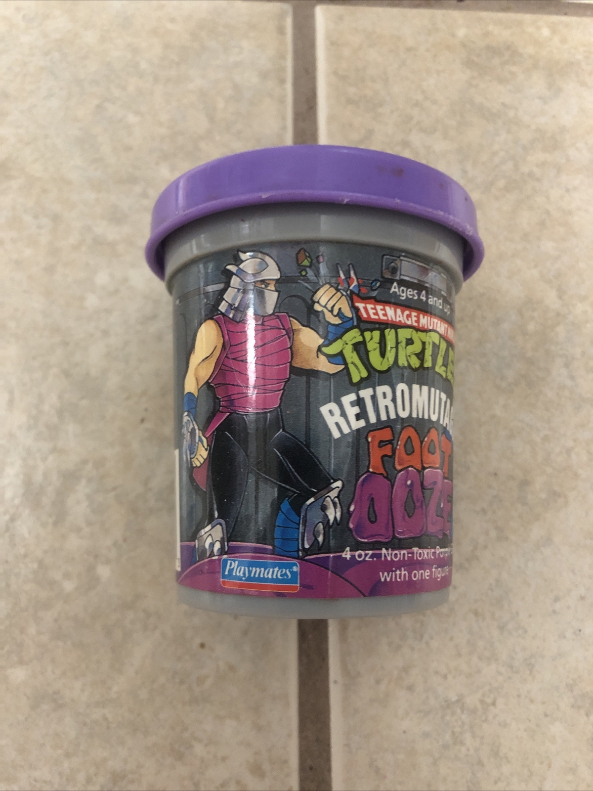 Tmnt Retromutagen Foot Ooze Purple Can Only Teenage Mutant Ninja ...