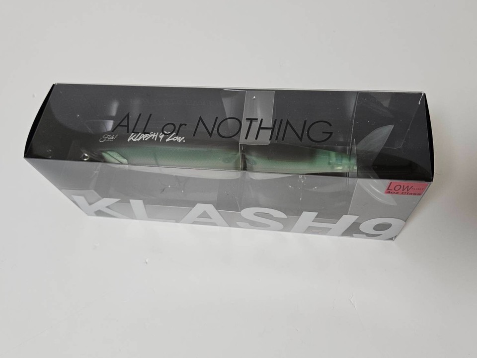 DRT KLASH 9 KLASH9 Low Float 4oz Low class Big Swimbait choose a color ...