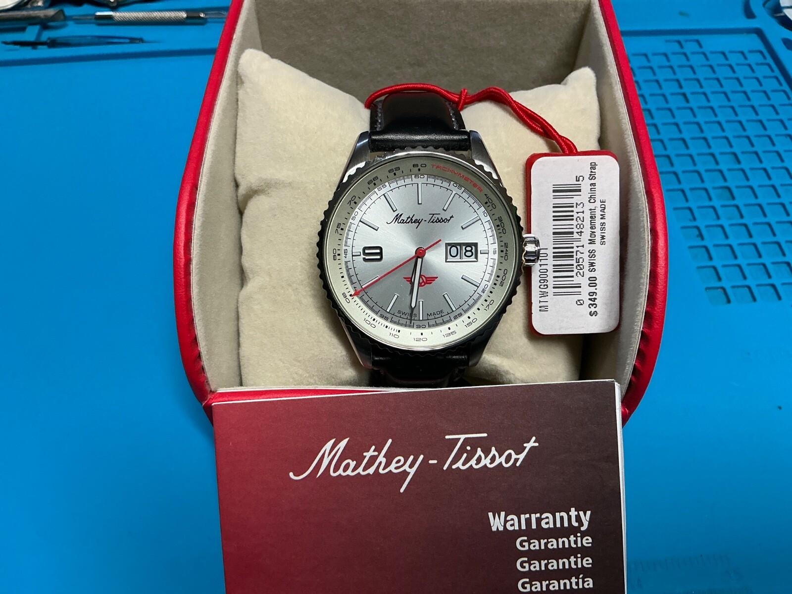 Mathey-Tissot Atlas Quartz Silver Dial Men's Watch MTWG9001101 for sale ...