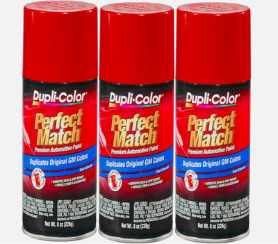 Dupli-Color BGM0388 Perfect Match Automotive Paint GM Bright Red 8oz ...
