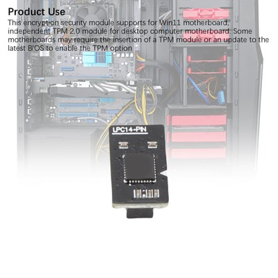 TPM2.0 Encryption Security Module 14Pin TPM Remote Card Protective ...