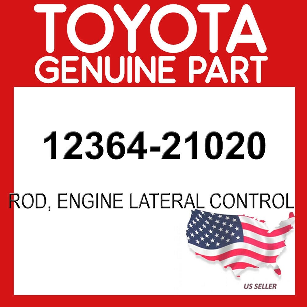 Toyota Genuine 12364-21020 Rod Engine Lateral Control OEM | eBay