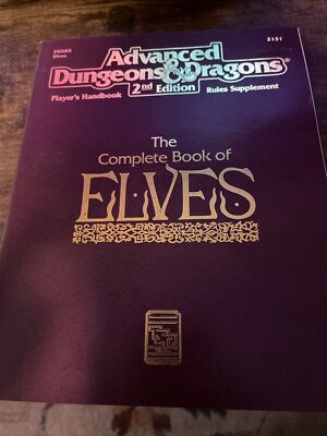 Complete Book of Elves by Colin McComb (1993, Trade Paperback ...