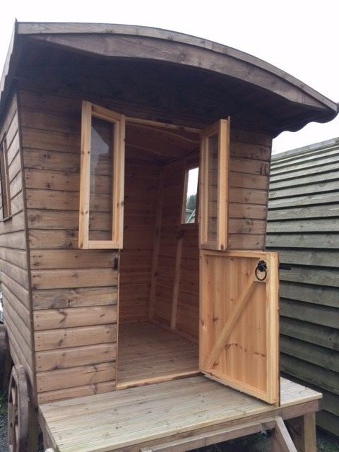 The Shepherdess - Shepherds Hut Style Garden Shack / Summerhouse / Shed ...