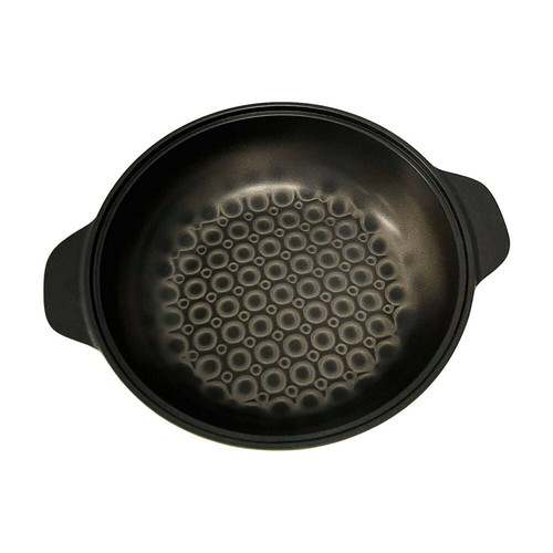 3D Bubble Diamond Coating Nonstick Wok 11" Diameter Cooking Pan MADE IN ...