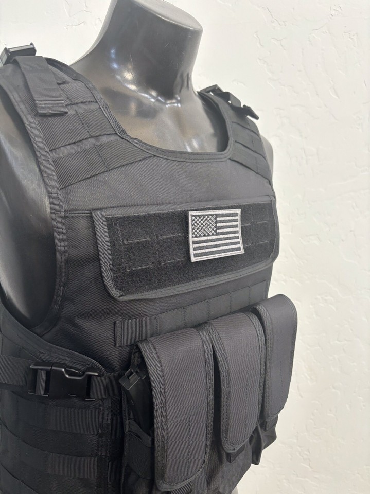 AR600 Rifle Plates Tactical Carrier lll+ Body Armor BULLETPROOF Vest 3 ...