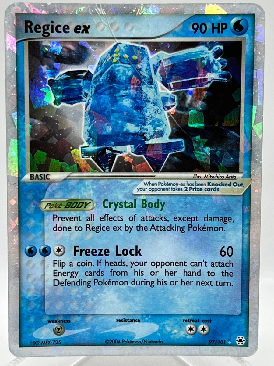 Regice Ex Card