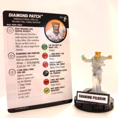 Marvel Heroclix DIAMOND PATCH - 064 - CHASE X-Men Rise & Fall Set | eBay