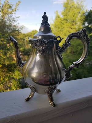 Tea/Coffee Pots & Sets - Baroque Silver Plated