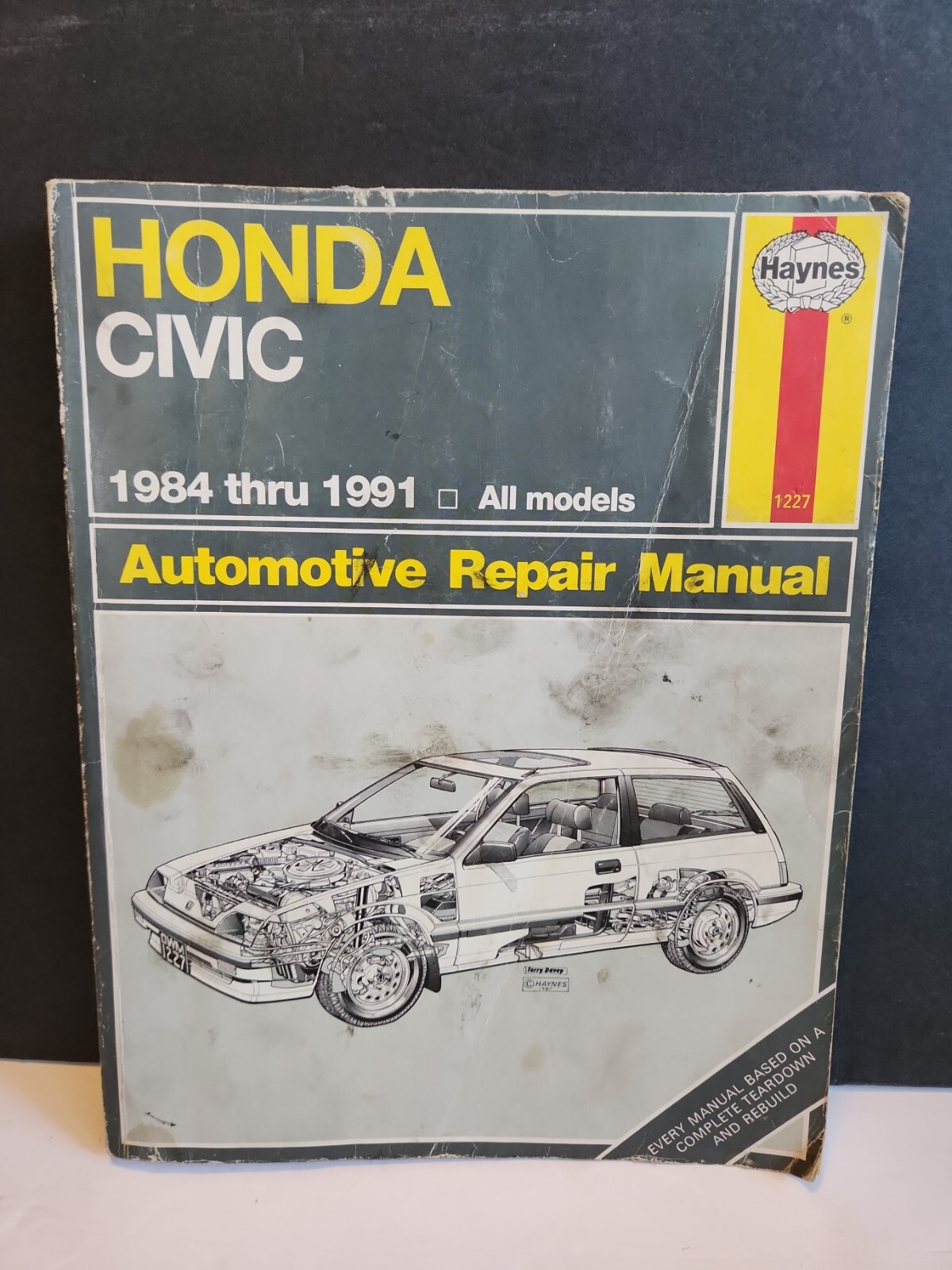 Haynes Honda Civic 1984 thru 1991 all models Automotive Repair Manual ...