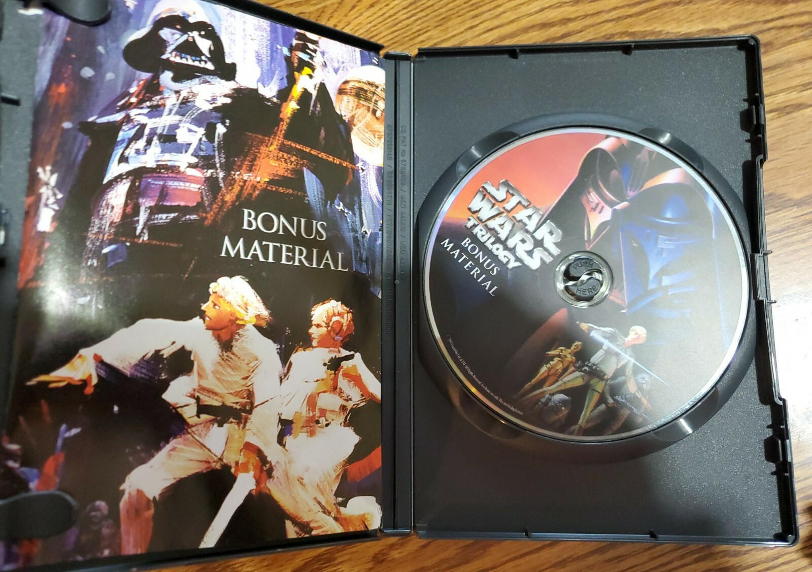 STAR WARS TRILOGY BONUS MATERIAL DVD INCLUDES ORIGINAL RARE INSERT | eBay