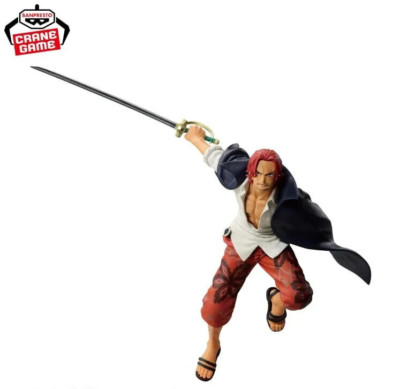 One Piece Shanks Figure BANDAI Banpresto Battle Record Collection 25th ...