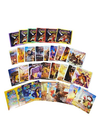 Christian Super Book Superbook Animation 32 Dvd Lot Sleeved Case SEALED ...